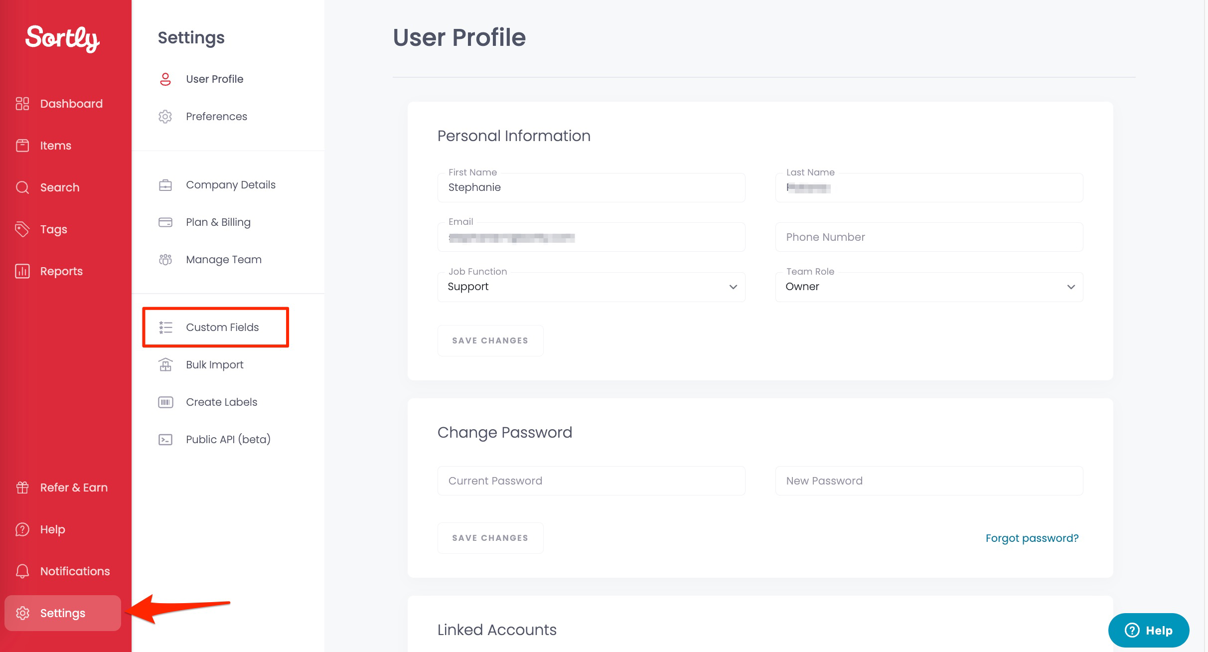 How to Create Custom Fields – Sortly Help Center