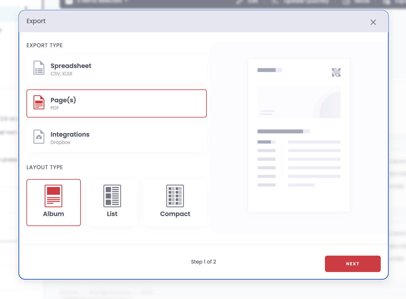 Exporting Your Inventory in Sortly – Sortly Support