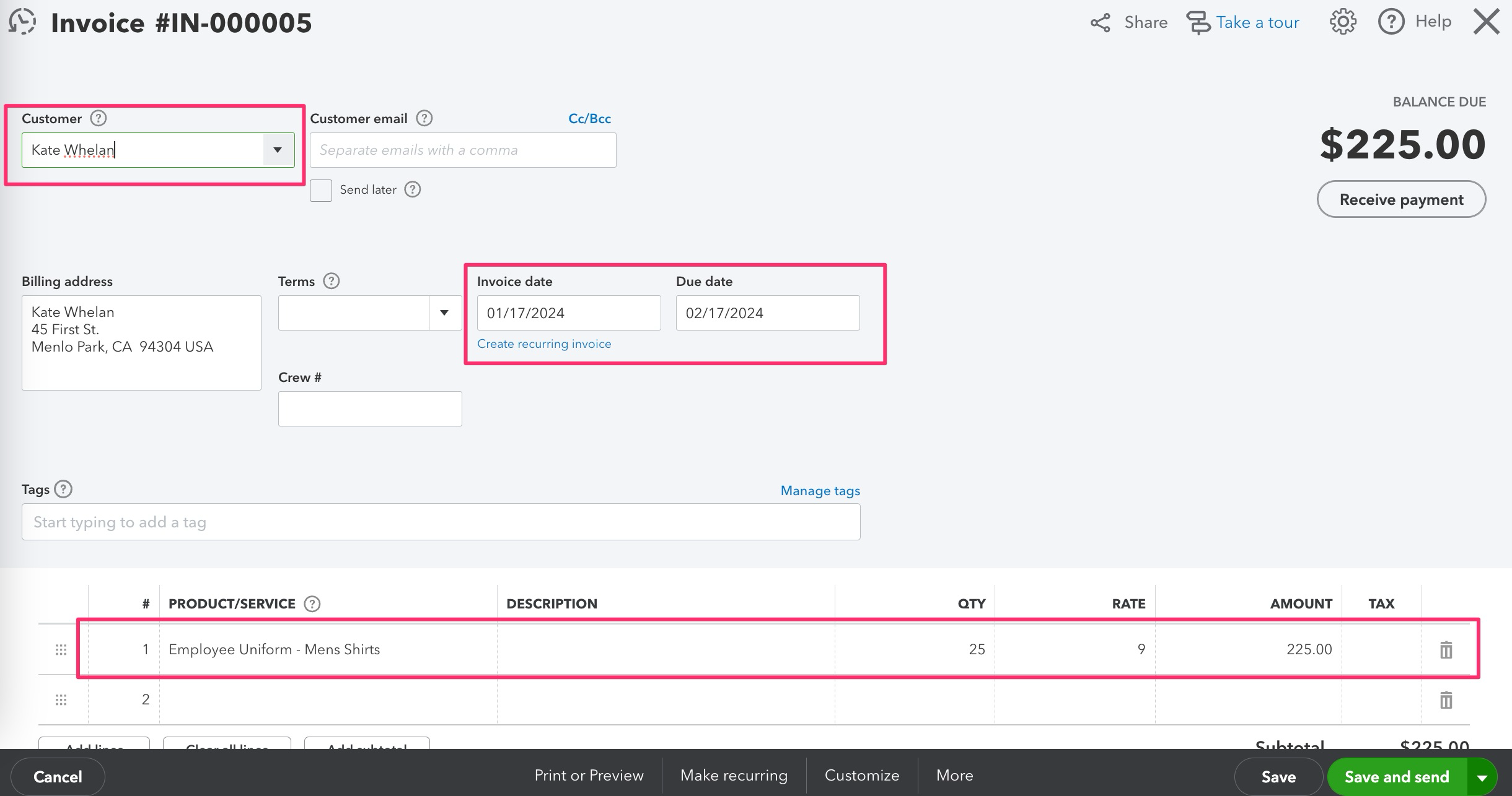 Invoices – Sortly Support