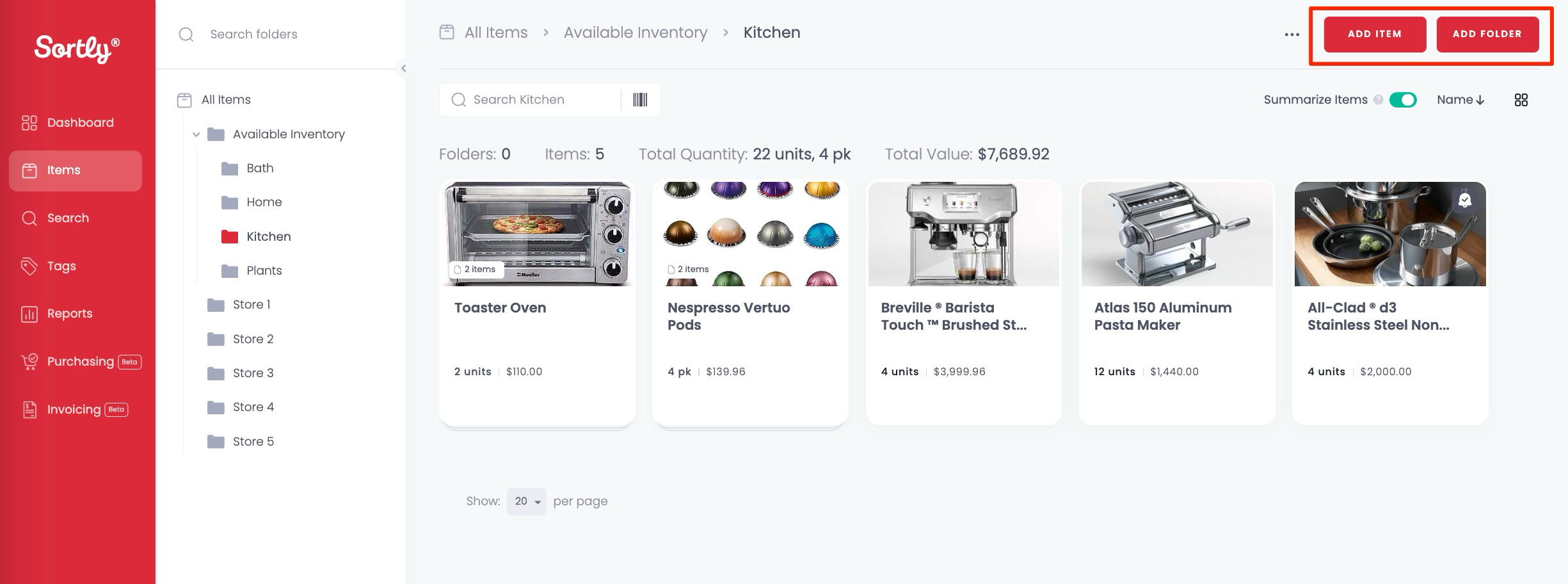 How to Add Items – Sortly Help Center