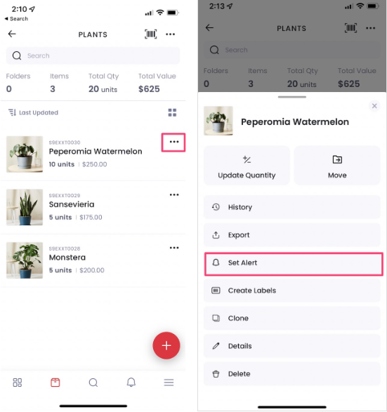 Quantity Alerts – Sortly Help Center