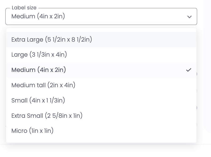 Create QR Code and Barcode Labels – Sortly Support