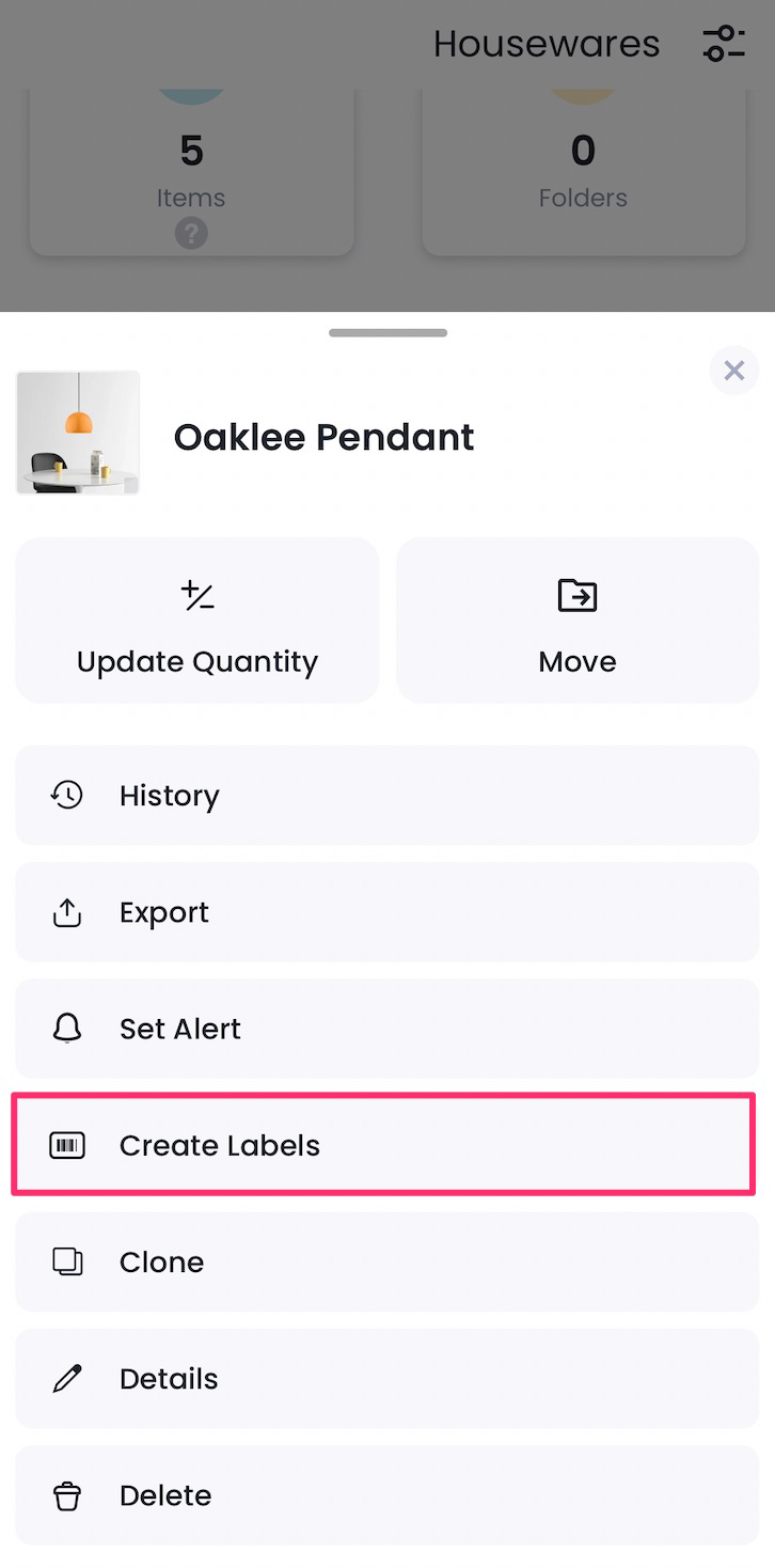 Create QR Code and Barcode Labels – Sortly Support
